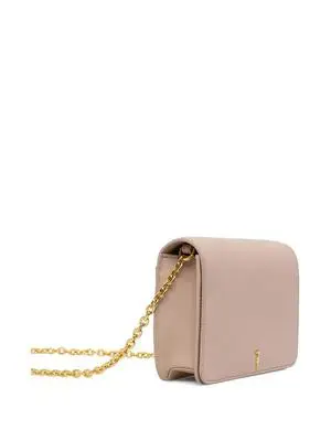 TRUSSARDI Logo Plaque Chain-link Shoulder Bag