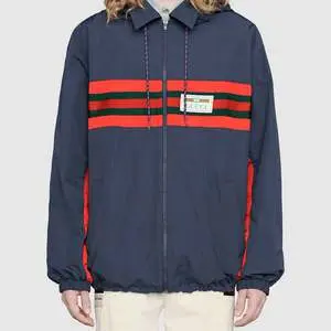 Gucci Label Nylon Jacket