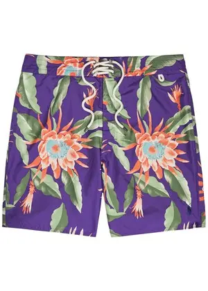 Polo Ralph Lauren Floral-print Shell Swim Shorts - Multicoloured 1