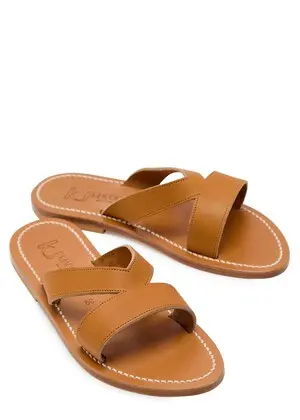 K.JACQUES Kalomira Cut-out Leather Sandals