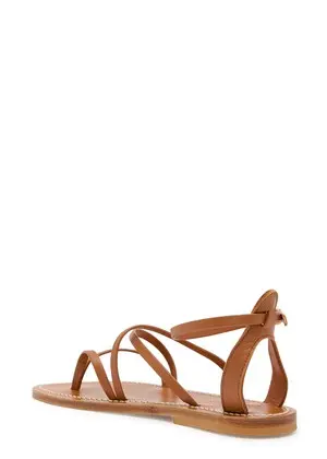 K.JACQUES Epicure Cross-over Leather Sandals