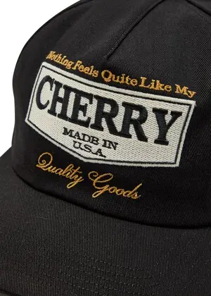 CHERRY LOS ANGELES Logo Embroidered Woven Cap