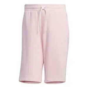 Adidas Neo Solid Color Lacing Casual Straight Shorts - Default Color