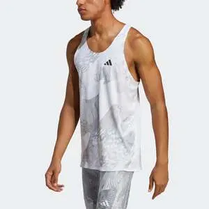 Adidas Adizero Singlet 'white Grey