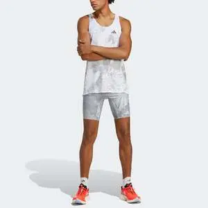 Adidas Adizero Singlet 'white Grey