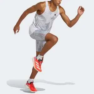 Adidas Adizero Singlet 'white Grey