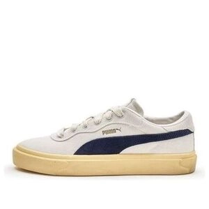 PUMA Capri Royale Suede Vintage Sneakers - Beige/navy Blue