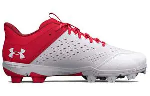 Under Armour Leadoff Low Rm Athletic Shoes - Red/white
