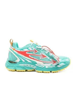 Off-White Lace-up Sneakers - Multicolor