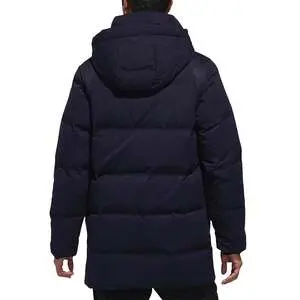 Adidas Down Feather Hooded Mid-length Jacket