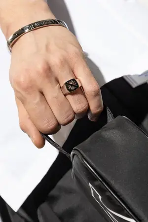 Off-White Arrow Cut-out Detailed Ring