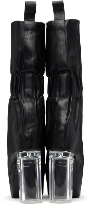 Rick Owens Temple Tied Taquito Mid-calf Boots