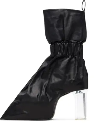 Rick Owens Temple Tied Taquito Mid-calf Boots