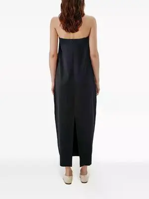 Another Tomorrow Cocoon Halterneck Maxi Dress