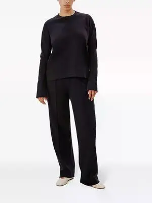 Another Tomorrow Seamed Cotton T-shirt