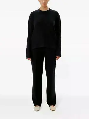 Another Tomorrow Seamed Cotton T-shirt