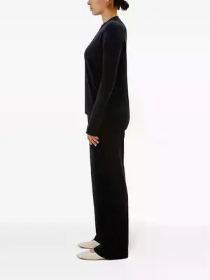 Another Tomorrow Seamed Cotton T-shirt