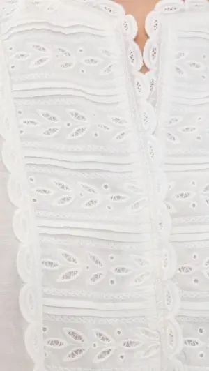 Sea Eliza Eyelet Lace Blouse