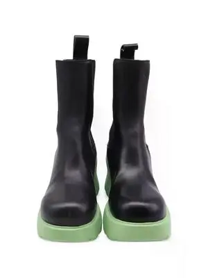 Bottega Veneta Leather Ankle Boots