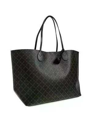 BY MALENE BIRGER Abi Monogram Tote Bag - Black