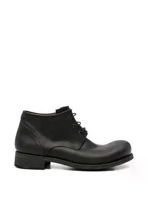 MA+ Upturned Toe Leather Biker Boots