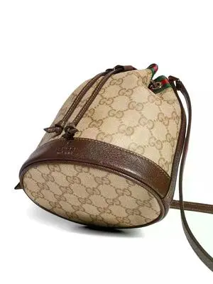 Gucci Gg Supreme Web Bucket Bag