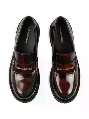 Karl Lagerfeld Lowell Leather Loafers