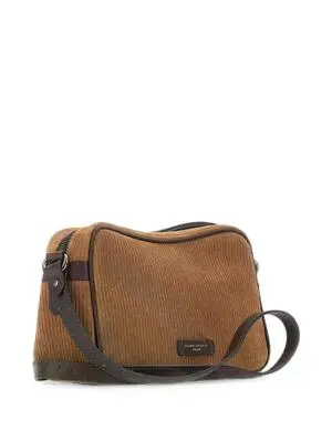 GIANNI CHIARINI Cora Ribbed Shoulder Bag - Brown