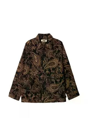 WOODBIRD Blade Rong Paisley-print Shirt Jacket