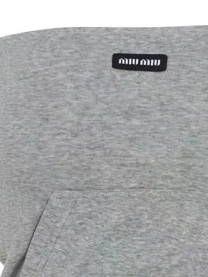 Miu Miu Logo Patch Bandeau Top