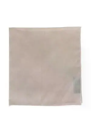 TOM FORD Logo-detail Pocket Square - Neutrals