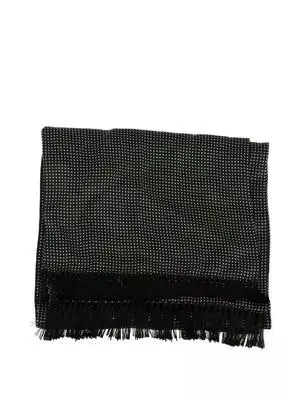 TOM FORD Polka-dot Fringed Scarf