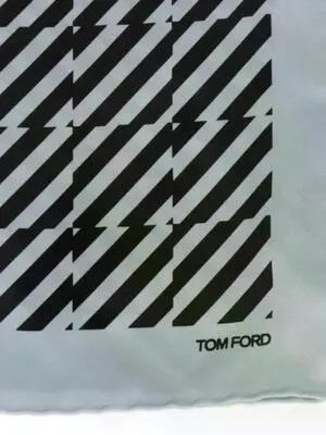 TOM FORD Geometric-print Pocket Square