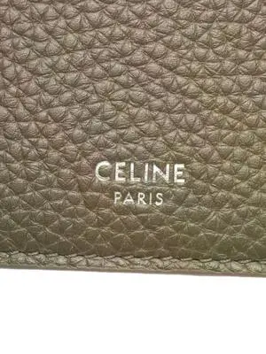 Celine Bifold Leather Card Holder
