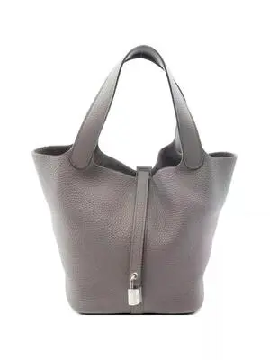 Hermès Picotin Lock Tote Bag - Grey