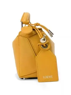 Loewe Featherlight Puzzle Mini Bag - Yellow