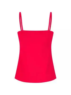 Cult Gaia Lennon Bow Detail Top - Red
