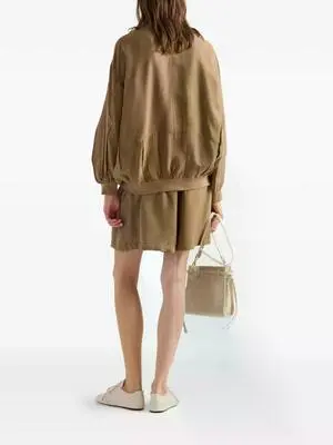 Prada Silk Bomber Jacket