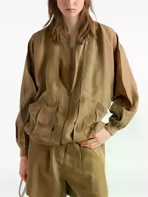 Prada Silk Bomber Jacket