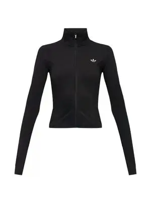 Adidas Logo-print Zip-up Sweatshirt