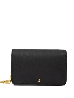 TRUSSARDI Grainy Chain-link Crossbody Bag