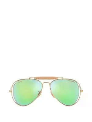 Dolce & Gabbana Pilot-frame Sunglasses - Gold