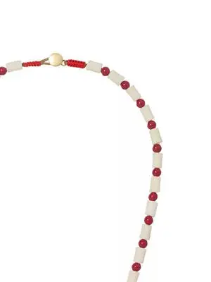 ROXANNE ASSOULIN Carnelian Bead Necklace - Neutrals