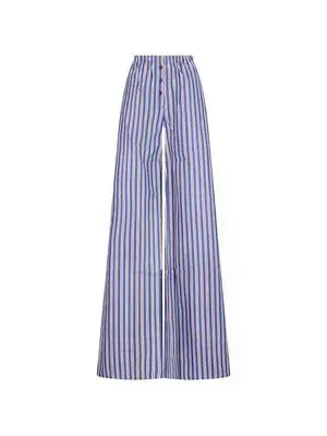 Andamane Lana Striped Trousers