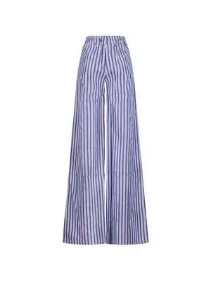 Andamane Lana Striped Trousers