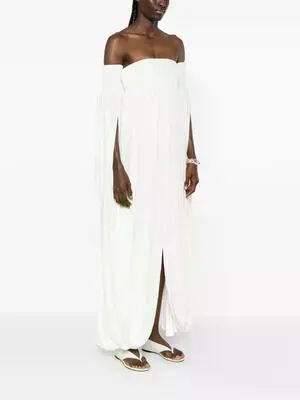 Coperni Off-shoulder Maxi Dress