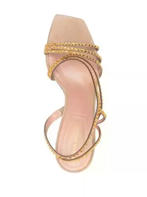 Alberta Ferretti Crystal-embellished Sandals