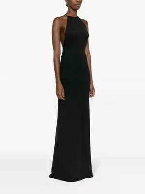 Coperni Stretch-jersey Halterneck Maxi Dress