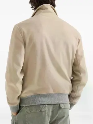 Brunello Cucinelli Lightweight Virgin Wool Cloth Outerwear Jacket