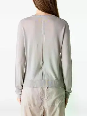 Rick Owens Fine Knit Biker Sweater